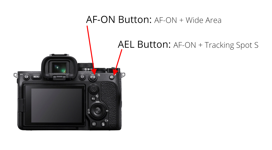 Step 4: Setting up autofocus mode and autofocus controls